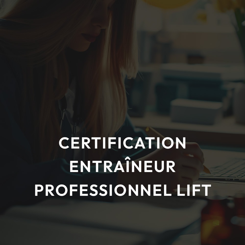 Certification Professionnelle – LIFT – L'Institut du Fitness et de la Transformation